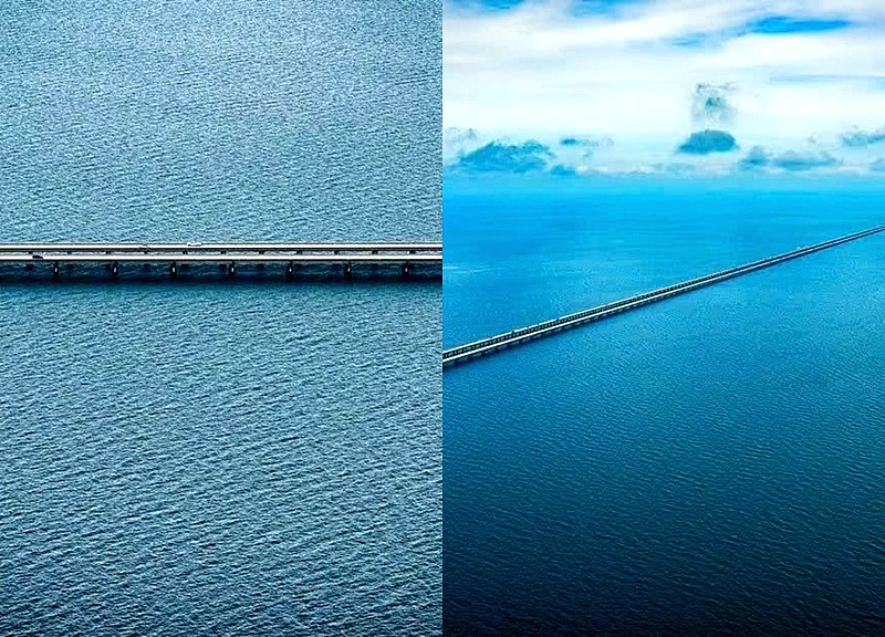 Cây cầu đáng sợ nhất thế giới, nhiều tài xế hoảng loạn khi lái xe qua ...